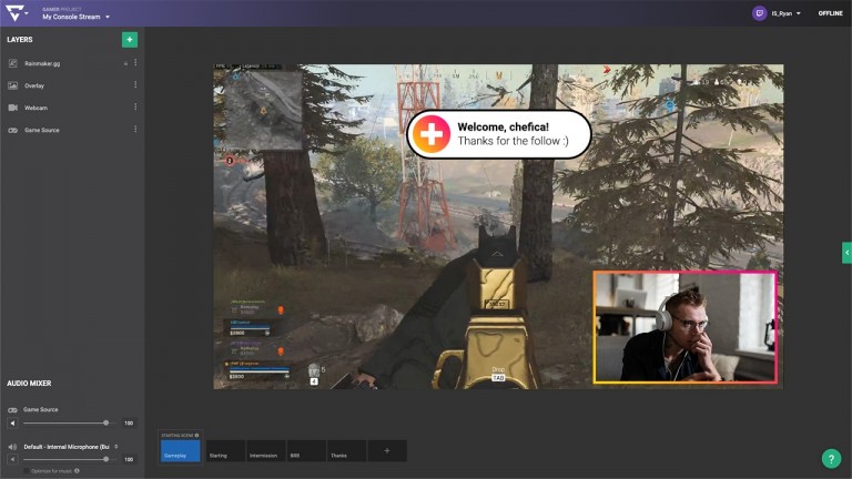 Lightstream Studio | Cloud-powered live streaming software