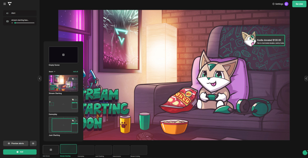 Lightstream Studio | Cloud-powered live streaming software