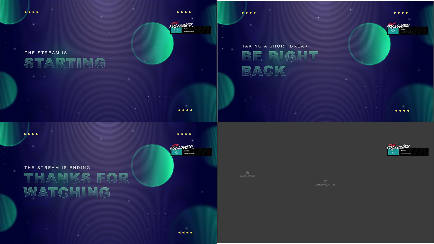 Lightstream overlay packs - Lightstream